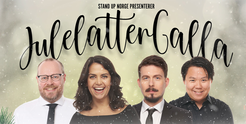 Julelatter Galla i Bergen. Kjøp billetter & hotell - Showpakker.no